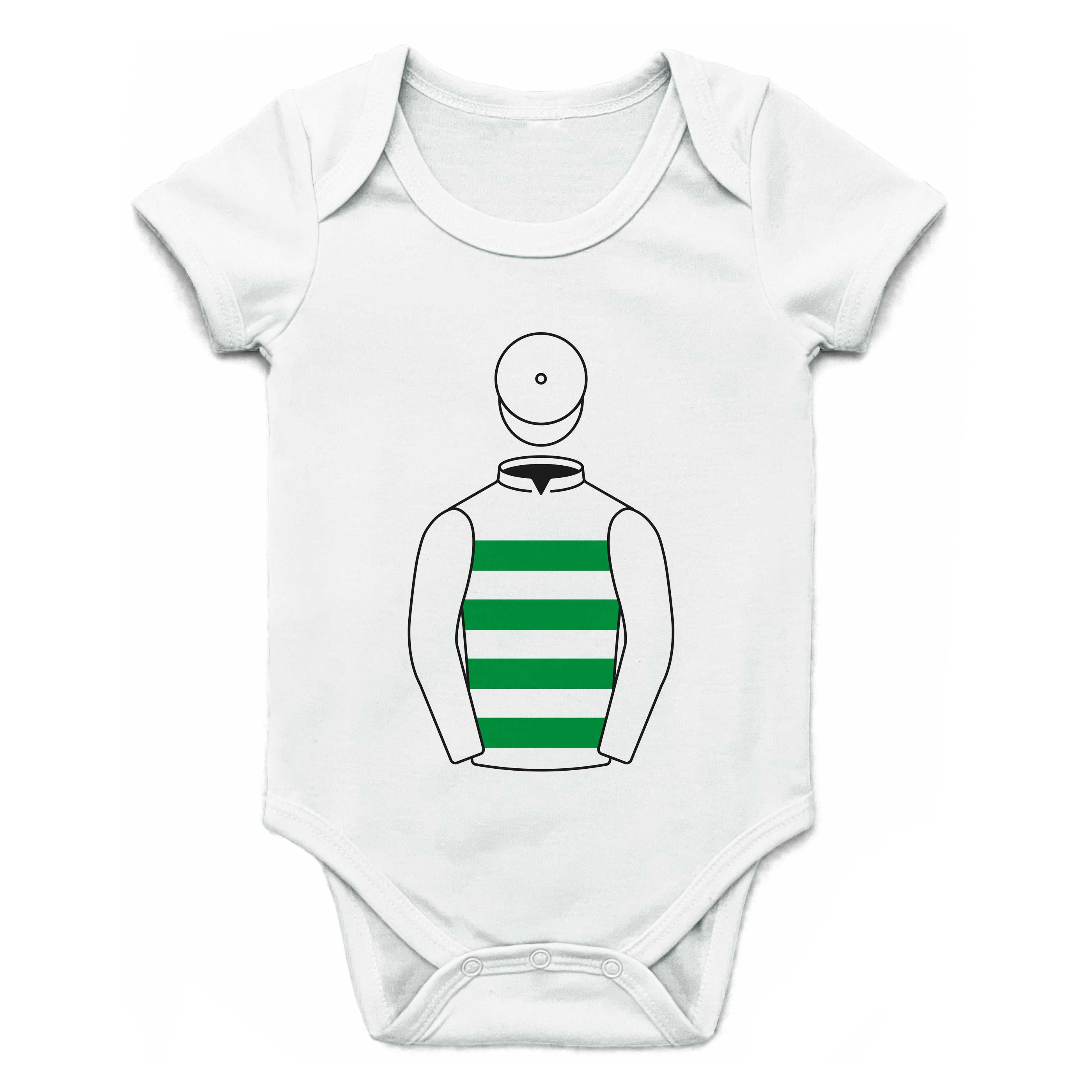 Miss K Rausing Single Silks Baby Grow – Hacked Up